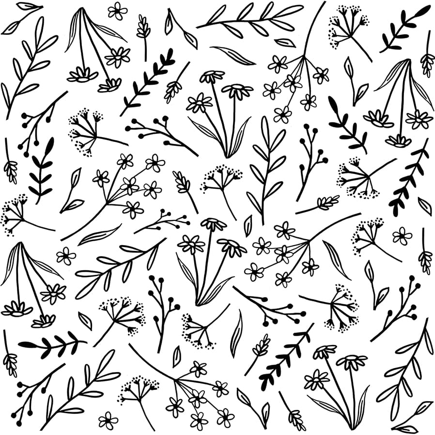 Botanical Art Stamps - The English Stamp Company